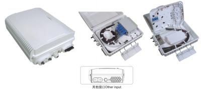China Optical Fiber Distribution Box GFS-16K, 1:16PLC/2x1:8PLC ,340X250X110mm,wall/pole-mounted,IP65,,support uncut for sale