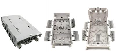 China Plastic Optical Fiber Distribution Box GFS-16N-CP,  16CORES,330X210X87mm,wall/pole-mounted,IP65,,support uncut for sale