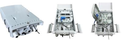 China plastic Fiber Distribution Box GFS-16W-1,  16CORES,274X175X93mm,wall/pole-mounted,IP65,,support uncut for sale