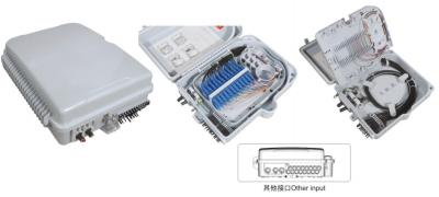 China plastic fiber distribution box GFS-24A,  24 ADAPTORS/1:16/2X1:8 PLC,320*240*100mm,wall/pole-mounted,IP65,,support uncut for sale