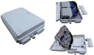 China Optical Fiber Distribution Box GFS-32C,32 CORES  ,340*250*110mm,wall/pole-mounted,IP65,,support uncut for sale