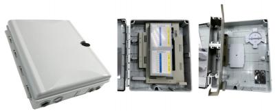 China plastic fiber distribution box GFS-32FY,32 CORES  ,400*340*130mm,wall/pole-mounted,IP65,,support uncut for sale