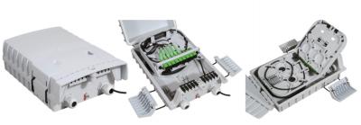 China Plastic Fiber Optic Drop Cable Junction Box FAST-6 6CORES  274*175*86mm for sale
