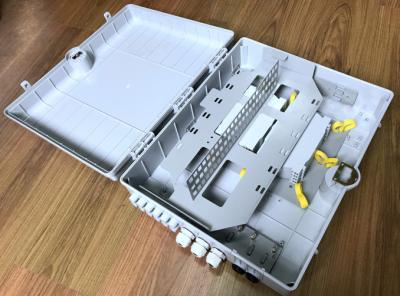 China SDB Outdoor Subscriber Distribution Box 64/96 Ports,size:450x410x155mm for sale
