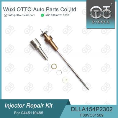 China 0445110485 Bosch Injector Repair Kit with DLLA154P2302 Nozzle and F00VC01509 Control Valve for sale
