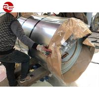 China DX51D Z100 24 / 28 Gauge Galvanized Corrugated Zinc Steel Coil 0.12mm Thickness for sale