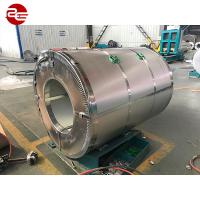 China DX51D Z100 24 / 28 Gauge Galvanized Corrugated Zinc Steel Coil 0.12mm Thickness for sale