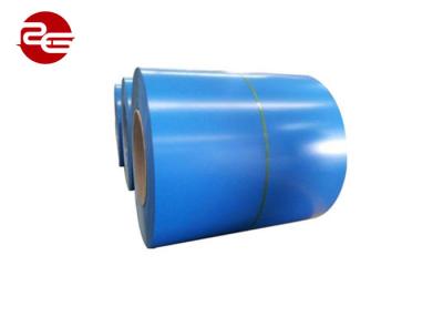 China Dark Sky Blue Prepainted Galvanized Steel Coil With Cold Rolled DX51D Grade for sale