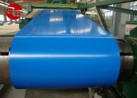 China zinc 40 ral 5012 blue prepainted galvanized steel coil with 0.12mm for sale