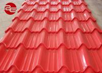 China Corrugated 22 Gauge 3.0mm Color Coated Galvanized Sheet for sale