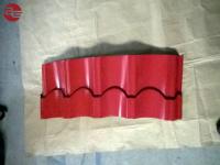 China ASTM Corrugated Galvanized Colour Coated Roofing Sheets Dx51d Z275 for sale