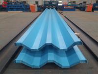 China Galvalume Corrugated Colour Coated Roofing Sheets ASTM A792 for sale