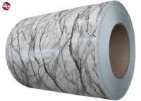 China Flower Prepainted Metallic Coated Steel Sheet , Precoated Steel Sheet For Decoration for sale