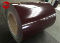 China Cold Rolled PPGI Steel Coil / Prime PPGI Color Coated Steel Coil For Container Plate for sale