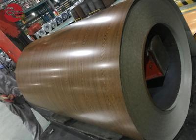 China Varied Patterns Prepainted Steel Coil Customized Wooden Wall Panels Iso9001 for sale