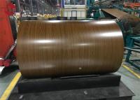 China Varied Patterns Prepainted Steel Coil Customized Wooden Wall Panels Iso9001 for sale