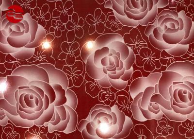 China Wood Pattern Pre Painted Galvalume Coil 600 - 1250mm Width For Door Plate for sale