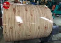China Printed Wood Grain Ppgi Ppgl Color Coated Steel Sheet for sale
