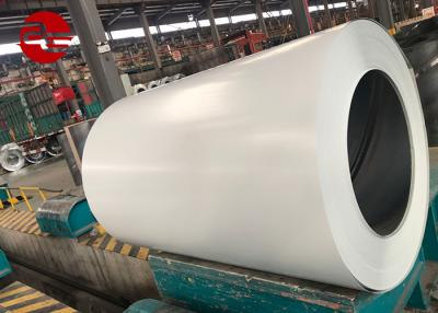 China White Color Prepainted PPGI PPGL 0.4mm Galvanized Steel Sheets for sale