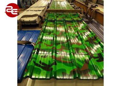 China PPGI Pre Painted Corrugated Steel Roofing Sheet Cold Rolled for sale