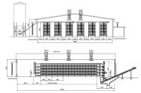 China ISO Broiler Chicken Cage System Custom Poultry Broiler Cage For Poultry Husbandry for sale