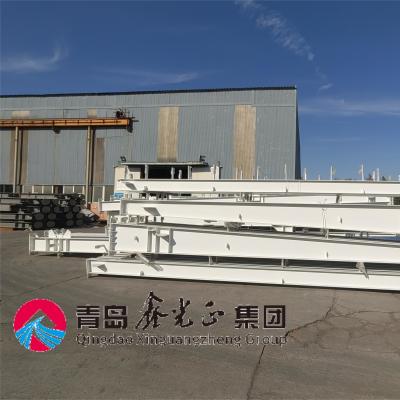 China Customized Prefab Steel Warehouse Building with Sandwich Panel for sale