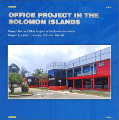 China Prefabricated Steel Frame Office Buildings CE Certified for sale