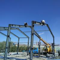 China Industrial Livestock Steel Structure Farm House  Use Colorful Panel for sale