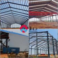 China Galvanized Q355B Steel Airplane Hangar Warehouse Building for sale