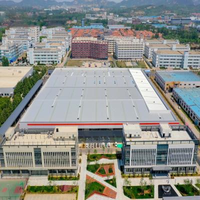 China Q235B Prefabricated Steel Structures Workshop Fire Resistance Class A for sale
