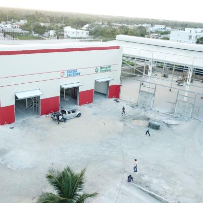China Hot Dip Galvanised	Prefab Warehouse Building Large Span BV Certification for sale