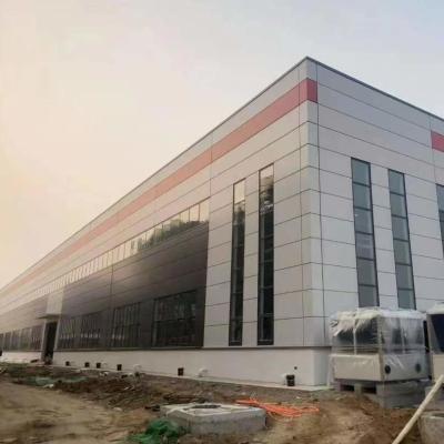 China Custom Hot Galvanized Prefab Steel Workshop Structure for sale