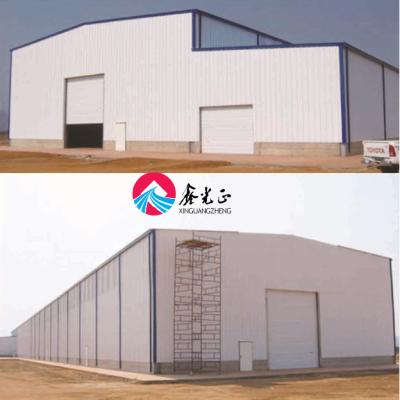 China Bolt Connected Steel Structure Warehouse Hot Dipped Galvanized for sale