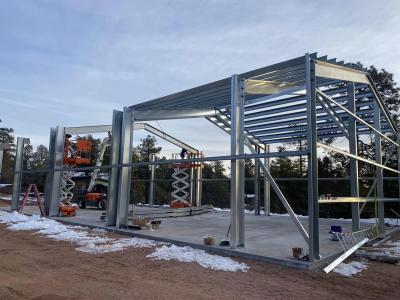 China Q235B Prefabricated Steel Structure Building SGS Certificate For Workshop for sale