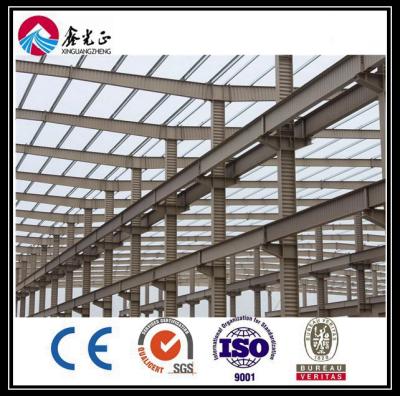 China Flameproof Steel Frame Warehouse Construction for sale
