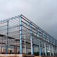 China PVDF/PTFE/PVC Coated Steel Structure Workshop Building With Crane Lift Capability for sale