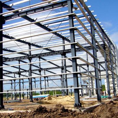 China Steel Workshop With PVDF/PVC Coated Sail Finish 150KM/h Wind Load And Installation for sale
