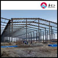 China Customized Construction Prefabricated Steel Structure Workshop With Fire Proof Panel for sale
