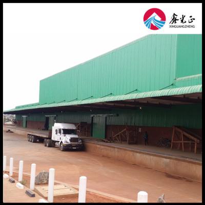 China Color Steel Sheet Roof Cladding And Steel Color Sheet Wall Panel Steel Structure Warehouse Earthquake Proof Grade 7-9 for sale