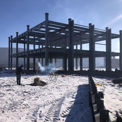 China Affordable Metal Frame Commercial Buildings Short Construction Time Maximize Business Potential for sale