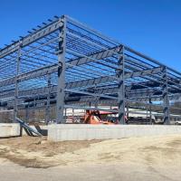 China Modern Steel Structure Building Galvanized Industrial Steel Warehouse Construction for sale