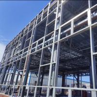 China Fireproof Steel Structure Warehouse with Round Bar Brace for Cost-effective Fast Installation for sale