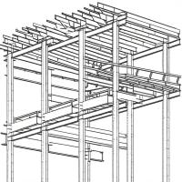 China Steel Structural Building Construction Metal Frame Structure Construction BIM Drawing Solutions for Durable and Projects for sale