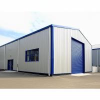 China Flange Thickness 5 to 16mm Steel Structure Building Built from Carbon Steel Raw Material Featuring Sliding Door or Rolling Door for Commercial for sale