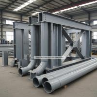 China PVC Downpipe Steel Main Steel Frame H Section Steel Structural Components for Industrial Construction Projects Durable for sale