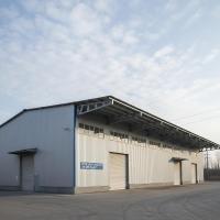 China Steel Sheet Roof Cladding Steel Structure Warehouse Solution Supporting Snow Load 30 to 200kg Per Sqm Ideal for Industrial Storage for sale
