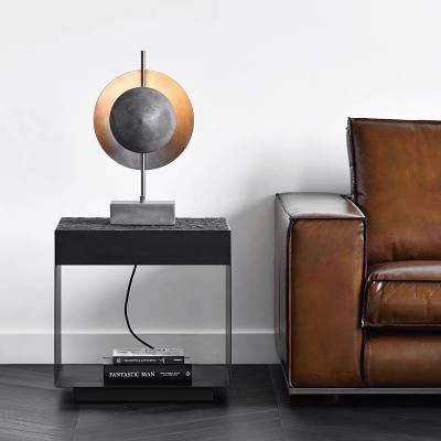 China Hollow Marble Square Nordic Coffee Table Contemporary Eye Catching for sale