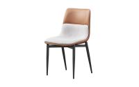 China PU Fabric Metal Base Dining Table And Chair Sets Rust Resistance for sale