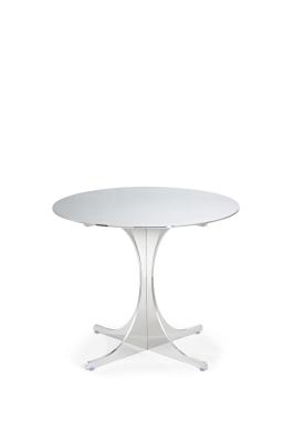 China Modern Stainless Steel Round Coffee Table Gold Silver 50cm Diameter Living Room Furniture for sale