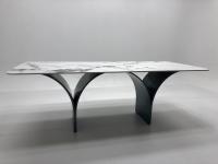 China Hot Luxury Dinning Room Table Dining Room Furniture Table Set Marble Dining Table With Chair for sale